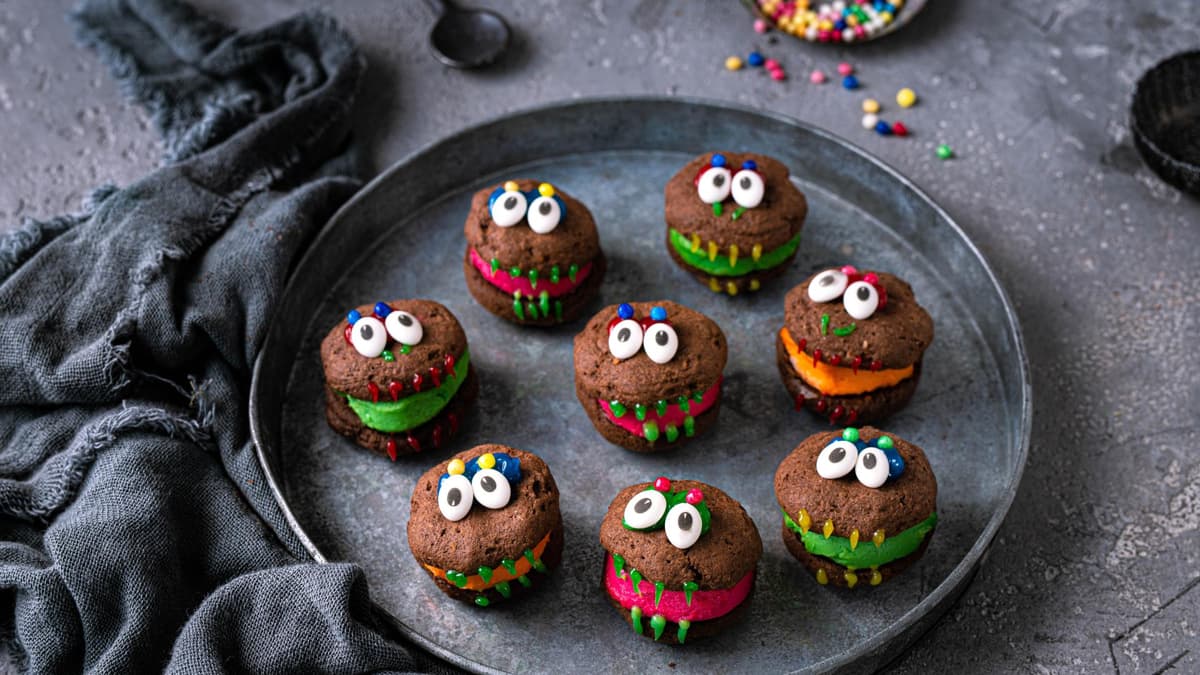 Halloween-Monster-Macarons – einfach selbst gemacht