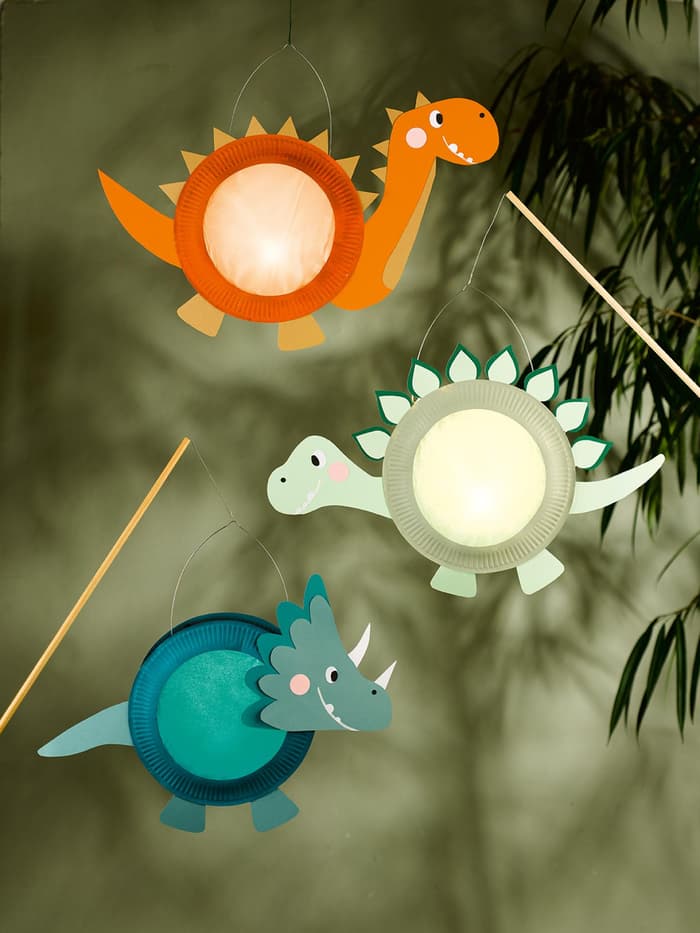 Dino-Laterne basteln: So einfach geht's!