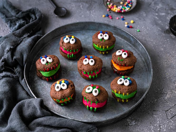 Halloween-Monster-Macarons – einfach selbst gemacht