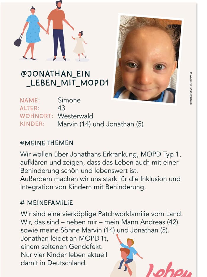 Jonathan: Ein Leben mit dem Gendefekt MOPD 1