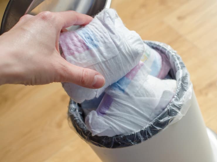 Mom-Hack: Stinkender Windelmüll ade!