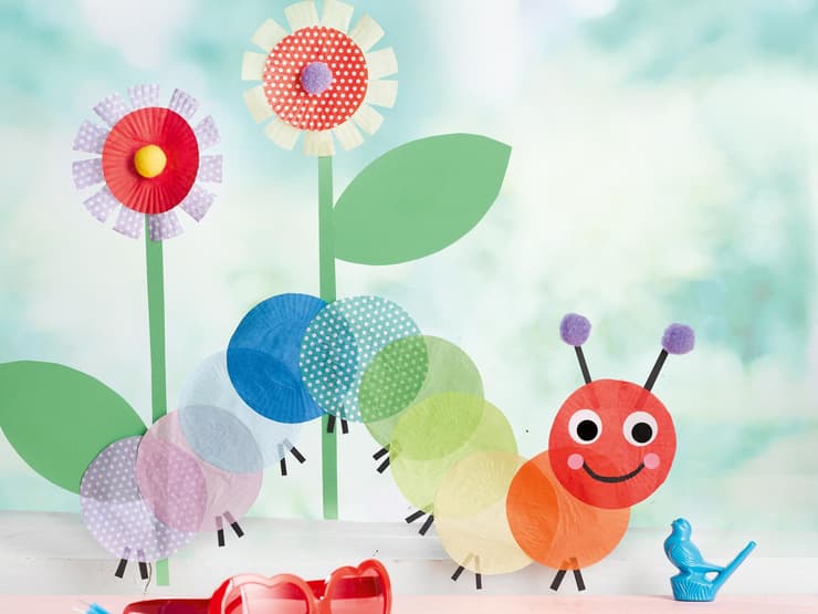 Fensterbilder für den Frühling: mit Kindern selber machen