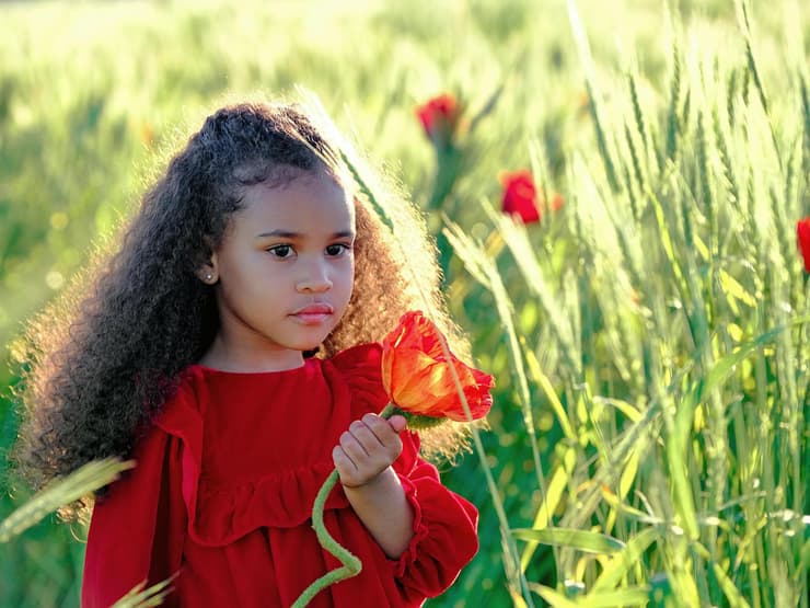 Schöne Mädchennamen, die Blume bedeuten