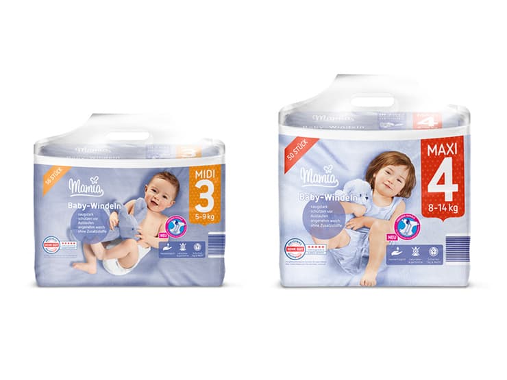 Für euch getestet: "Mamia Babywindeln", Feuchttücher und weitere ...