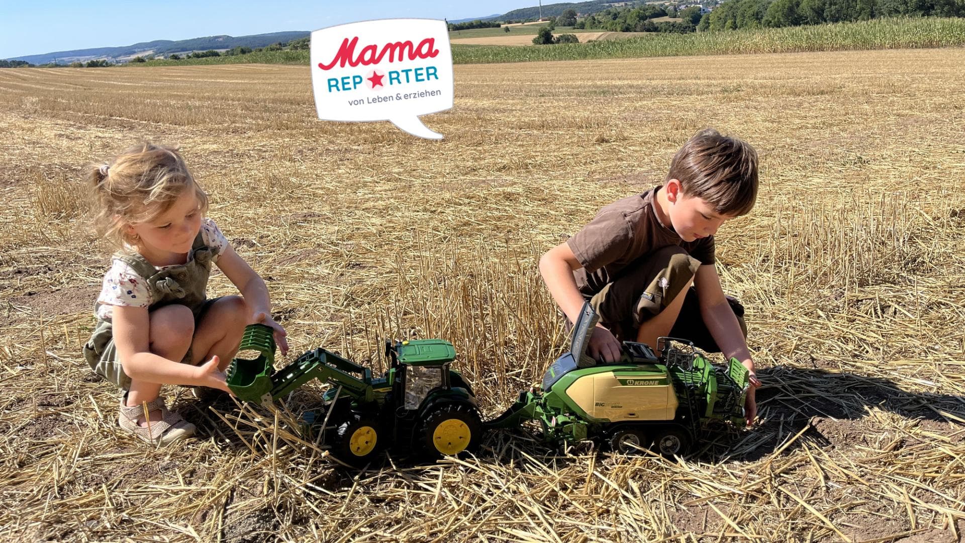 Von Mama-REPORTERN getestet: Die Neuheiten "Landwirtschaft" von Bruder